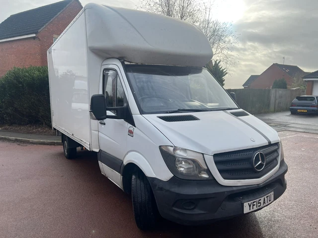 2015 MERCEDES SPRINTER 2.1 Diesel Luton Box Curtain-Side Tail Lift MOT ...