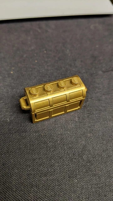 LEGO GOLD TREASURE Chest Indiana Jones 4738ac01 Raiders of Lost Ark set ...