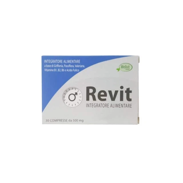 WELLVIT REVIT - Natural retardant supplement for men 30 tablets EUR 57 ...