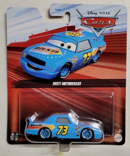CARS 3 - MISTI MOTORKRASS racer REV-N-GO TEAM - Mattel Disney Pixar £25 ...