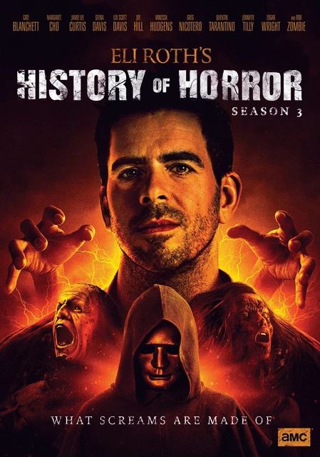 ELI ROTH'S HISTORY of Horror, Season 1 (DVD) Eli Roth Stephen King Rob ...
