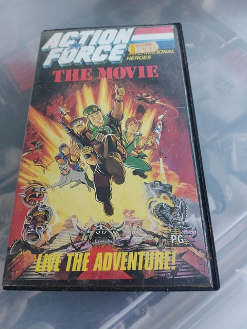 VINTAGE ORIGINAL ACTION Force The Movie GI Joe Live the Adventure VHS Movie 1988 £10.00 ...