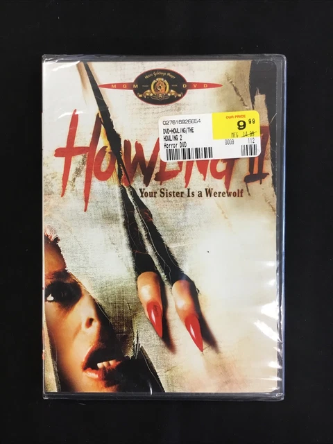 HOWLING II: YOUR Sister Is A Werewolf DVD 1986 BRAND NEW SEALED RARE ...