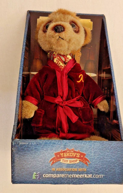 COMPARE THE MEERKAT Aleksandr Orlov collectible plush toy £5.00 ...