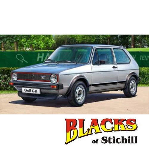 REVELL 1:24 SCALE VW Golf Mk1 GTI with Steel Wheels Plastic Model Kit £ ...