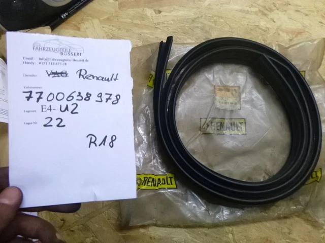 RENAULT R18 18 Türdichtung Dichtung sealing door 7700638978 NEU OEM NEW ...