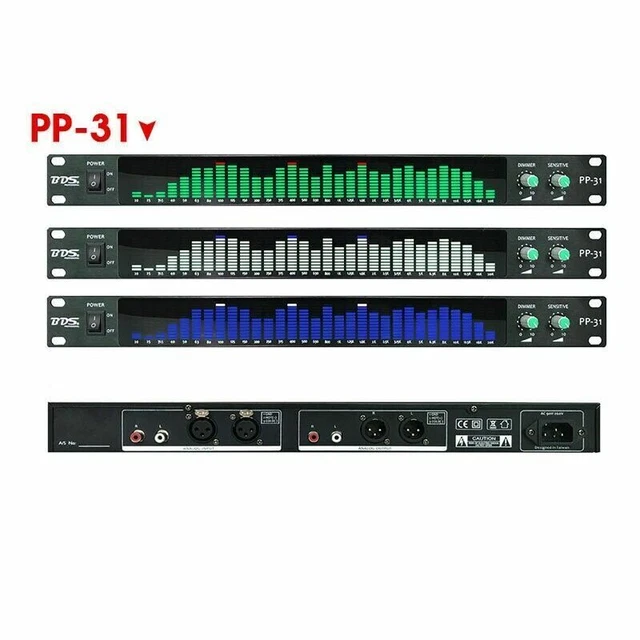 Audio Spectrum Analyzer Digital Display Music Indicator Vu Meter 31