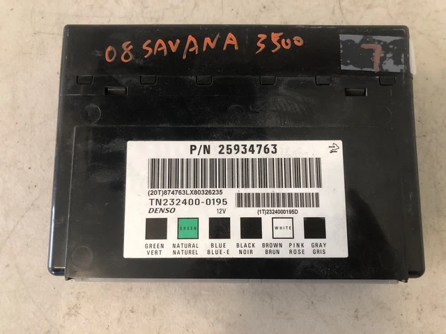 2006-13C ACADIA ESCALADE TAHOE YUKON Body Control Module BCM 25934763 ...