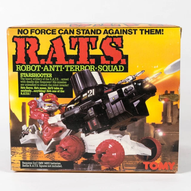 NUOVO CON SCATOLA vintage anni '80 Tomy Zoids Starriors RATS - robot ...