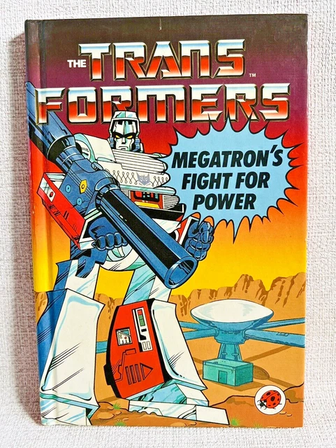 VINTAGE TRANSFORMERS BOOK 1980s Children's Megatrons Fight for Power ...