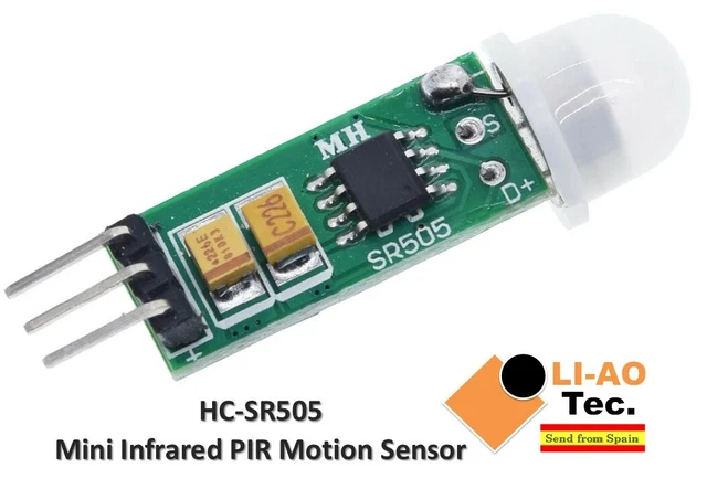 HC-SR505 ARDUINO IR Mini Infrared SR505 Switch Module Detection Sensor ...