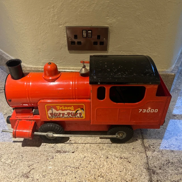 TRI-ANG VINTAGE PUFF-PUFF Toy Train 1950s/1960s Steel Locomotive £37.10 ...