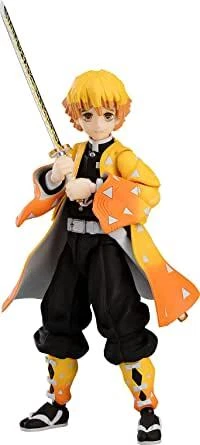 FIGMA DEMON SLAYER: Kimetsu no Yaiba Zenitsu Agatsuma 130mm PVC action ...