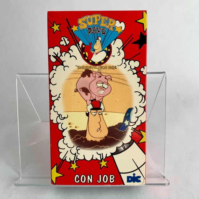 SUPER DAVE CON Job Daredevil for Hire VHS Vintage £14.13 - PicClick UK