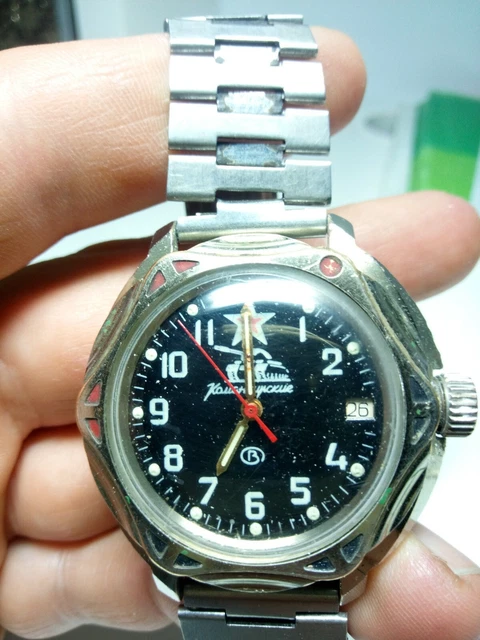 VOSTOK KOMANDIRSKIE CARO Armato watch USSR Russia. Tank EUR 38,00 ...