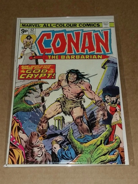 CONAN THE BARBARIAN #52 July 1975 John Buscema Marvel Comics £4.99 ...