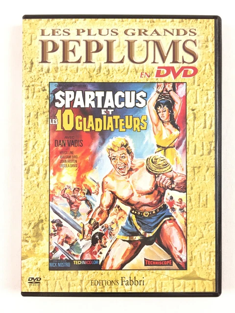 DVD SPARTACUS ET LES 10 GLADIATEURS / (Spartacus And The 10 Gladiators) EUR 9,95 - PicClick FR