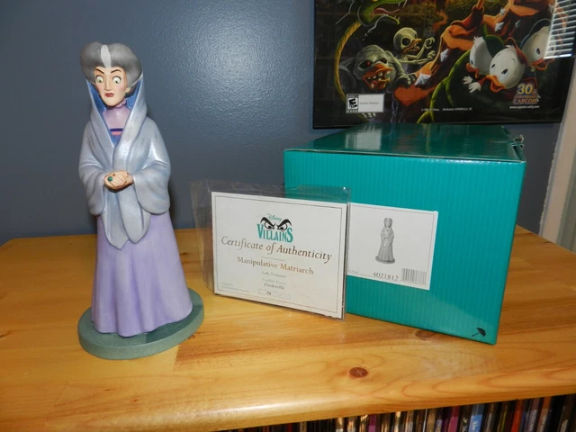 WALT DISNEY WDCC Lady Tremaine Manipulative Matriarch Cinderella Figure ...