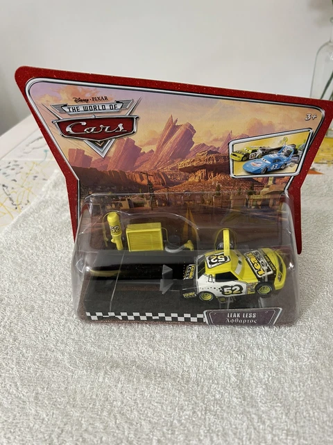 DISNEY PIXAR CARS Leak Less BNIB PIT RACE OFF VHTF WORLD OF CARS £9.99 ...