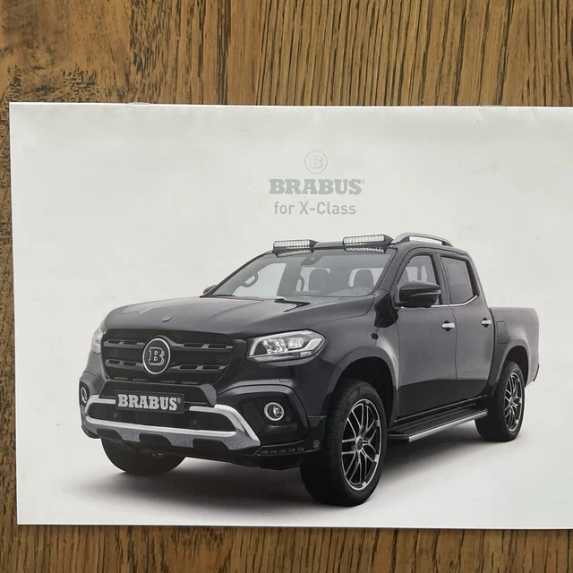 2015 MERCEDES BENZ X Class 4X4 Brabus Brochure EUR 15,20 - PicClick FR