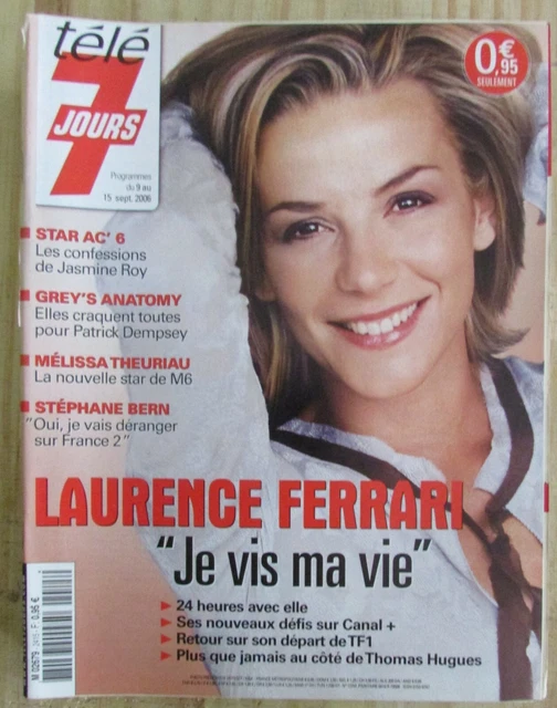 PROGRAMME TÉLÉVISION TÉLÉ 7 JOURS N° 2415 du 9 au 15 SEPTEMBRE 2006 ...