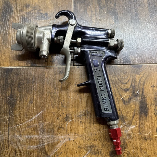 BINKS MODEL 7 36-36SD Paint Spray Gun - Made in the USA $122.32 - PicClick