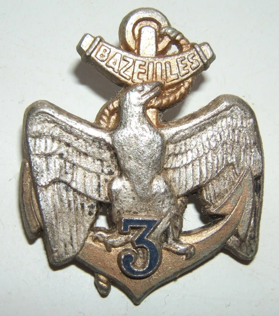 INSIGNE 3° REGIMENT D'INFANTERIE DE MARINE - Drago EUR 4,00 - PicClick FR