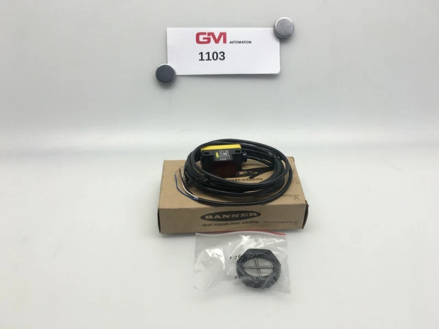 BANNER OPTICAL SENSOR QS30LD Diffuse-Mode Laser Sensor 10-30 V Dc Long ...