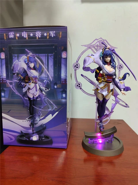 GENSHIN IMPACT RAIDEN Shogun Beelzebul PVC Figure GK Statue Model ...