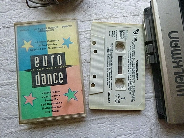 EURO DANCE CASSETTE/K7/AUDIOTAPE/WALKMAN/BOOMBOX/AUDIOPHILE/COLLECTION ...