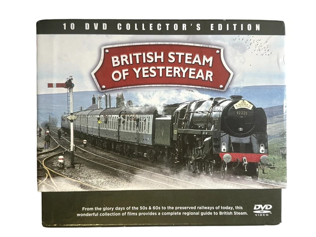 BRITISH STEAM OF Yesteryear 10 DVD Collector's Edition [Box-Set] £12.99 ...