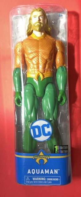 SPIN MASTER DC Comics Aquaman 1St Edition 12 Inch Action Figure - Brand ...