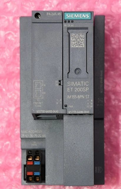 SIEMENS SIMATIC ET200SP / 6ES7155-6AU00-0BN0 / incl. bus adapter ...