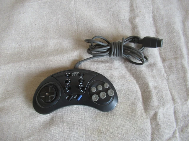 VINTAGE 9 PIN Type Video Game Controller Control Pad ABC XYZ AMIGA/ST ...