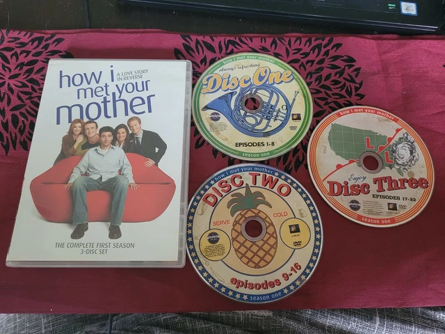 HOW I MET Your Mother - Season 1 (DVD, 2006, 3-Disc Set) VG $6.77 ...