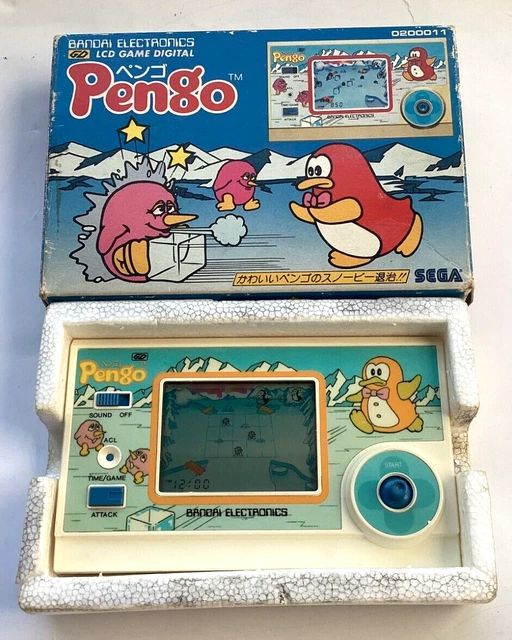 VINTAGE 1982 GD BANDAI ELECTRONICS - PENGO - LCD GAME (Near Mint ...