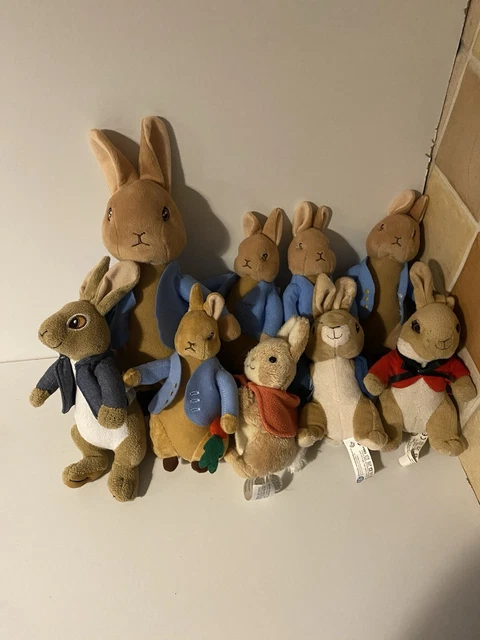 PETER RABBIT PLUSH Toy Job Lot Collection Soft Toys £9.99 - PicClick UK