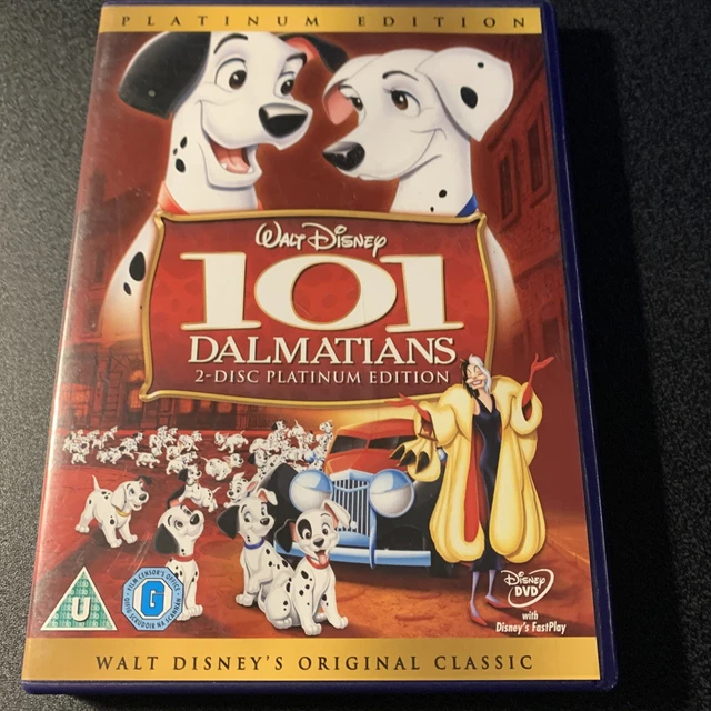 101 DALMATIANS (2-DISC Platinum Edition) [DVD] [1961] - DVD £4.25 ...