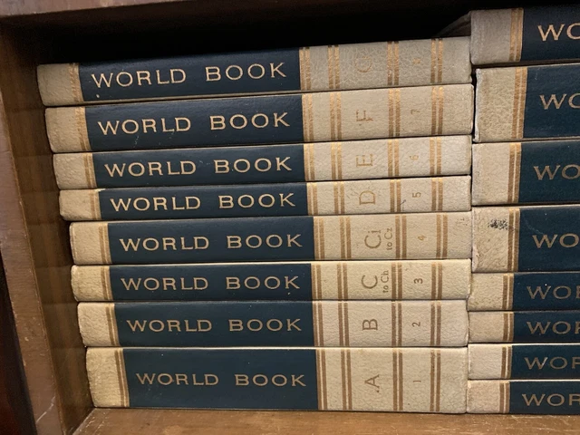 ILLUSTRATED WORLD BOOK Encyclopedia 1965 Complete Full Set + Yearbooks ...