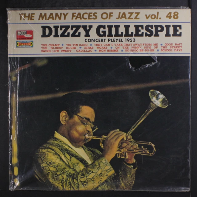DIZZY GILLESPIE: THE many faces of jazz vol. 48 Disques Vogue 12" LP 33 RPM Seal EUR 19,78 ...