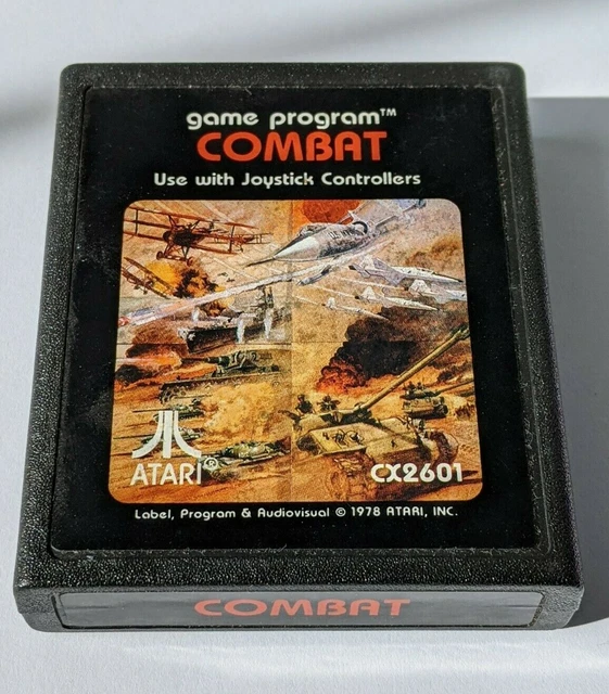 COMBAT (ATARI 2600, 1977) - Clean PICTURE LABEL VERSION Combine ...