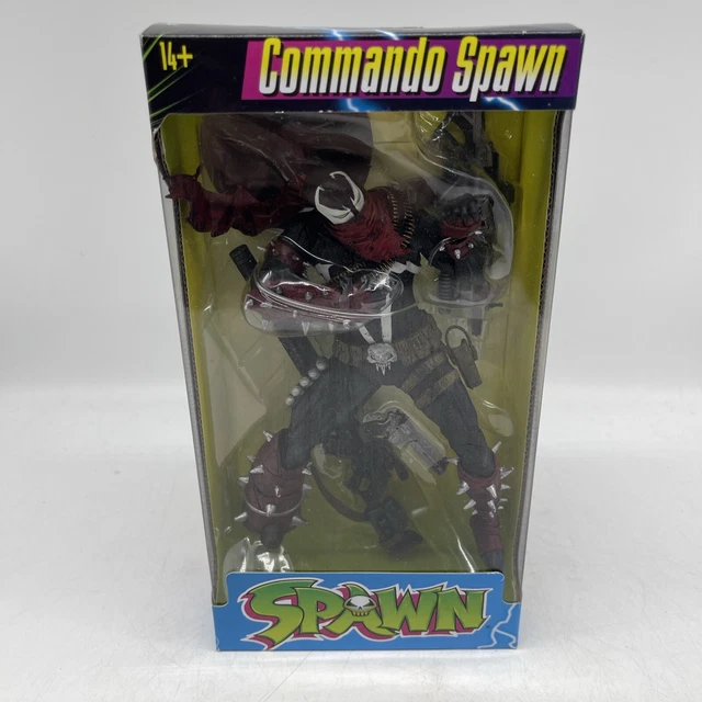 SPAWN COMMANDO SPAWN Rebirth #34 Comic 7” Figure Mcfarlane Toys ...