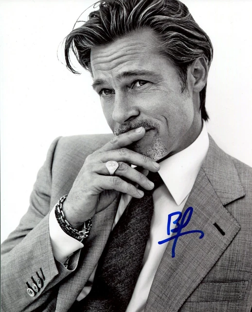AUTOGRAPHE ORIGINAL DE l'acteur BRAD PITT / photo 20x25 EUR 84,99 ...