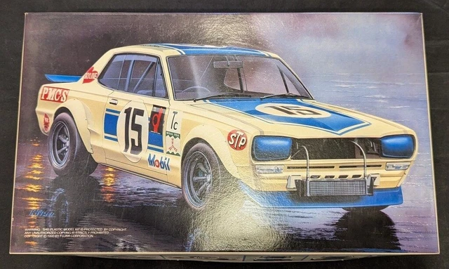 FUJIMI 124 SCALE Historic Racing Car No7 KPGC10 GTR 1972 Kunimitsu ...