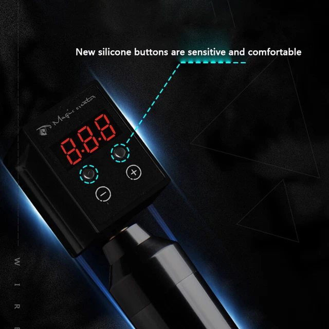 TATOUAGE RCADC ROTARY Machine Wireless Battery Pack Alimentation 5 à 8 ...