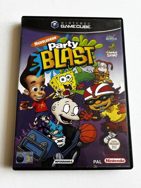 GAME CUBE GAME Nickelodeon Party Blast - Pal - Tested And Working £13. ...