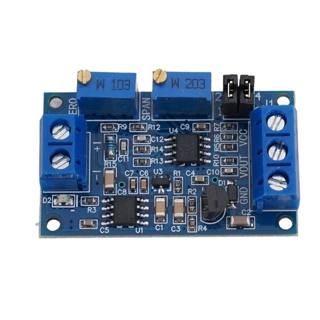 CURRENT TO VOLTAGE Module with Calibration 4 20mA Input for Electronics ...
