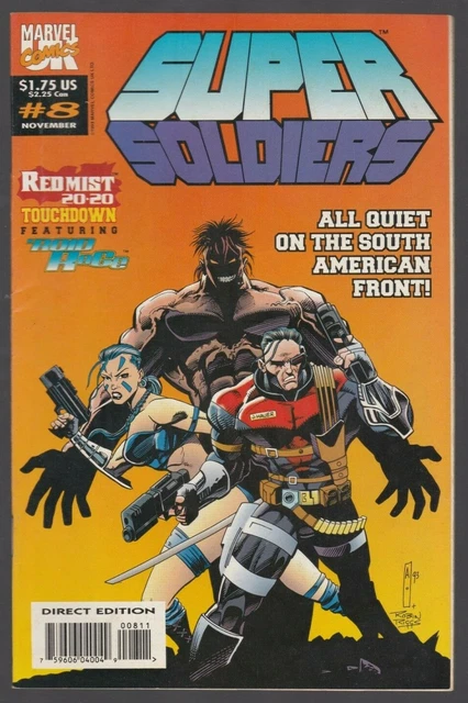 RARE VINTAGE SUPER SOLDIERS Comic No. 8 Nov Marvel VF/NM 9.0 $8.10 ...