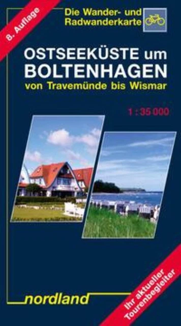 Spannende Karte Ostseekste Deutschland Bild