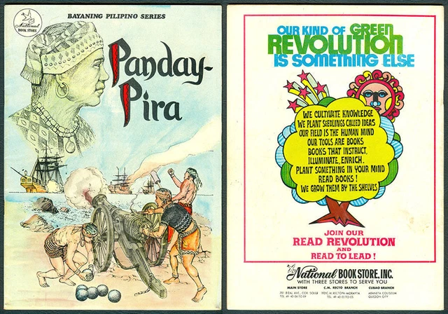 PHILIPPINE NATIONAL BAYANING Pilipino Illustrated Komiks PANDAY-PIRA ...